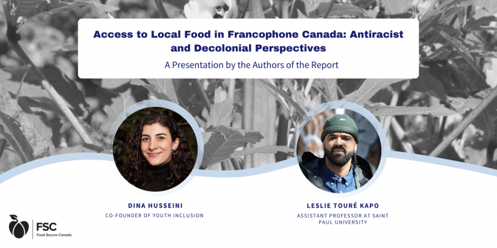 Our Work – Food Secure Canada